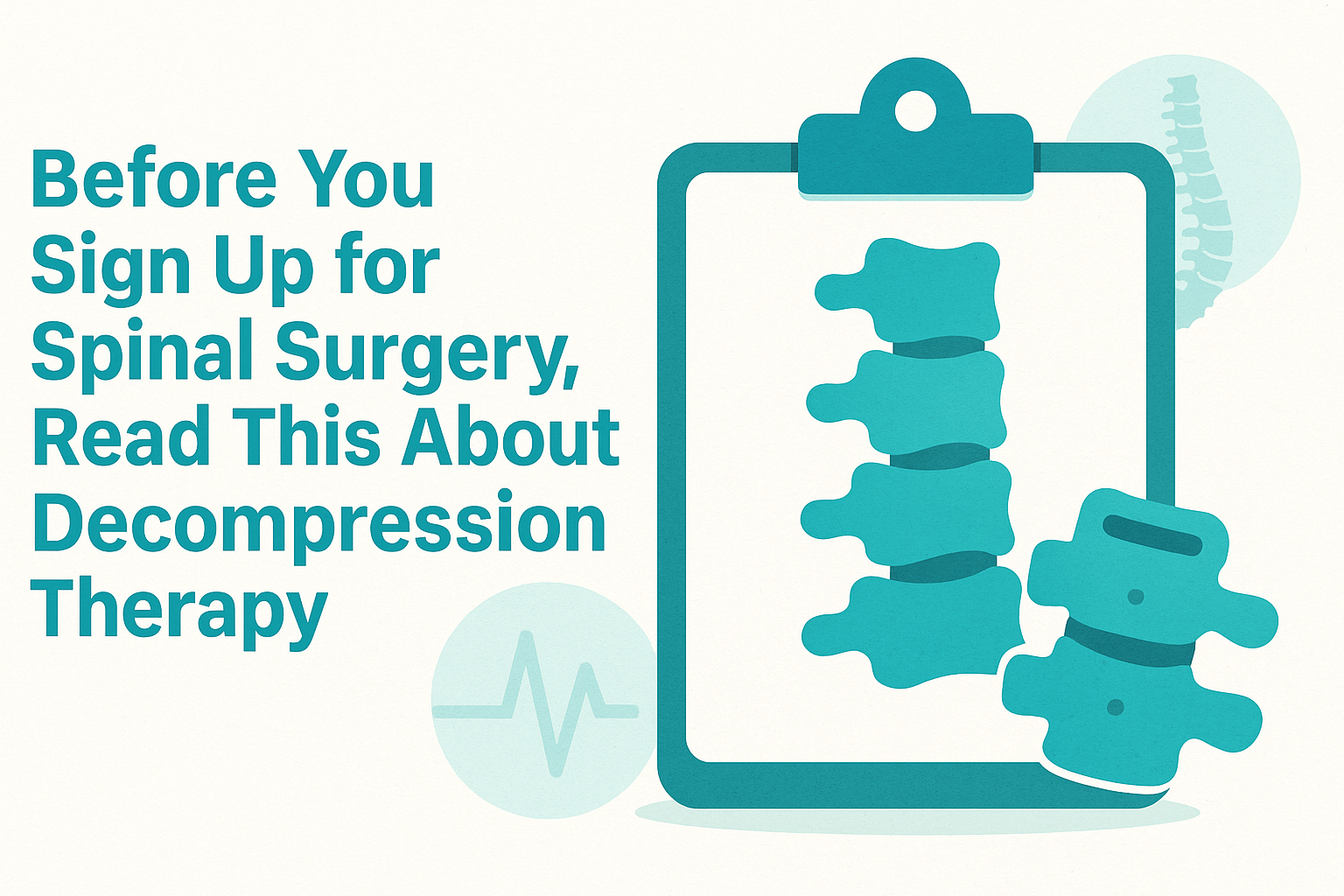 Before You Sign Up for Spinal Surgery, Read This About Decompression ...